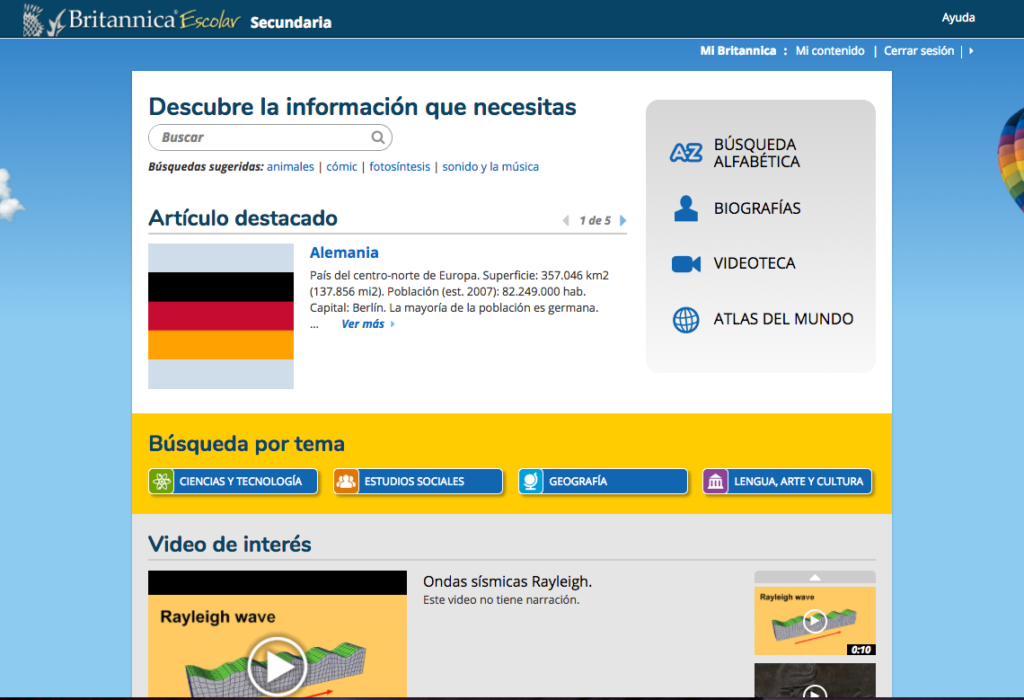Britannica® Escolar – Britannica Education